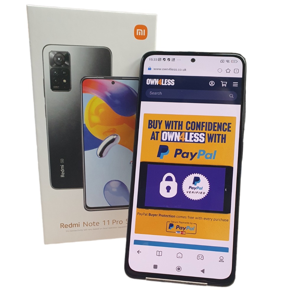 Pre-owned Xiaomi Redmi Note 11 Pro 5G (128GB) Unlocked - Own4Less